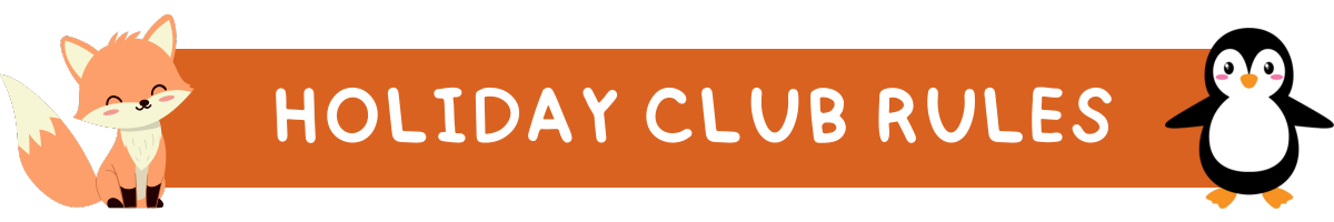 Kids Holiday Club Rules | Maidstone YMCA